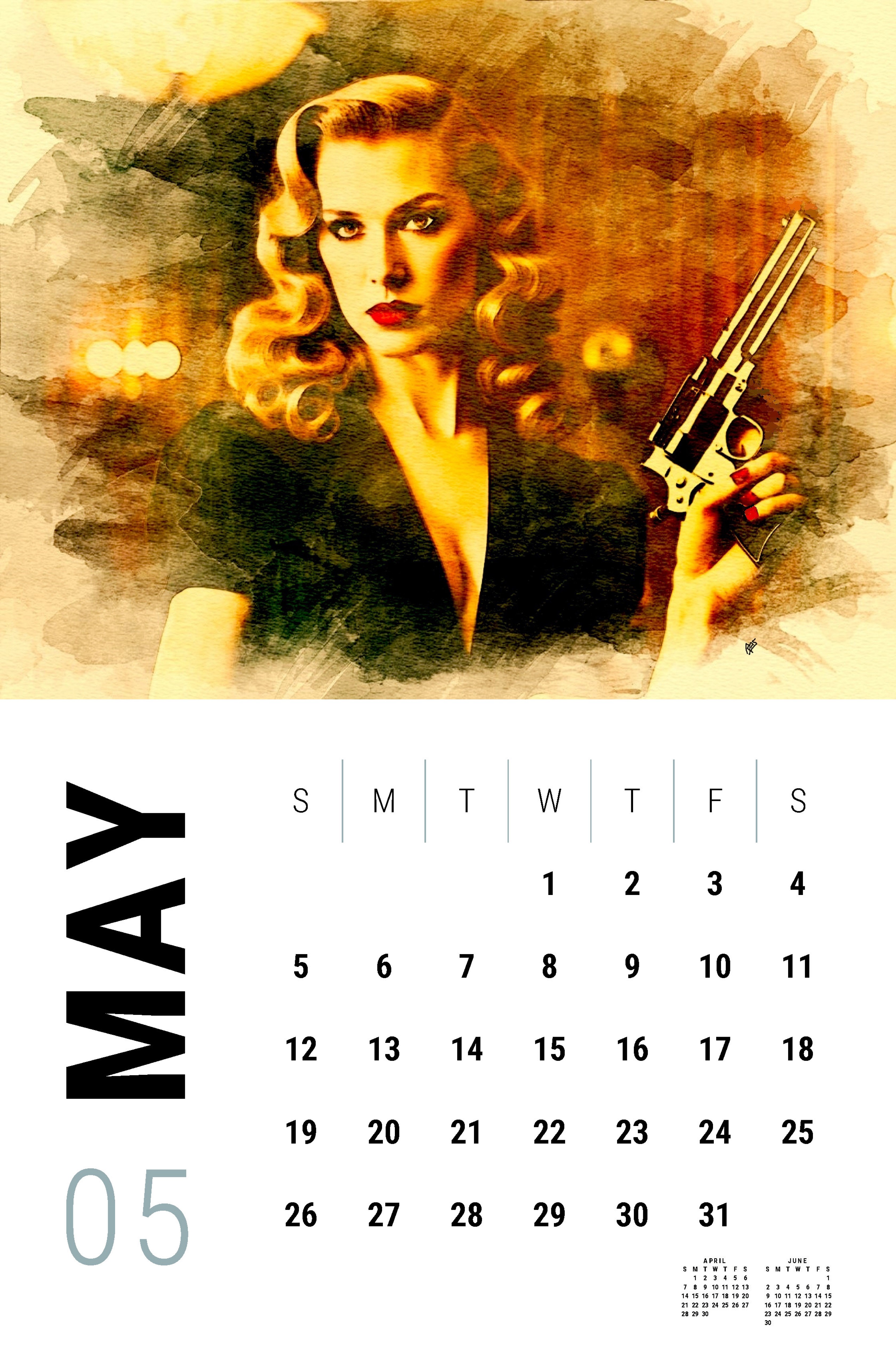 2024 Rickie Talos Calendar – Doc Talos